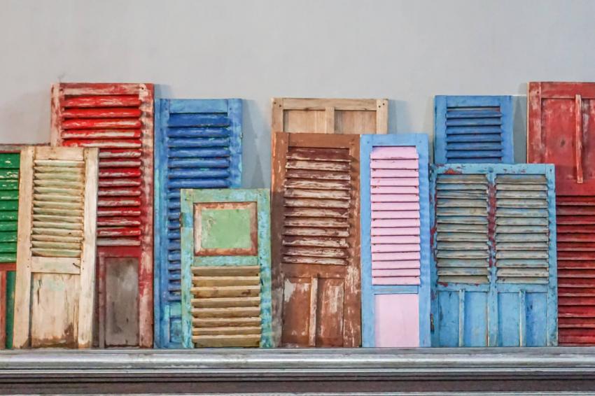 14 Stylish Ideas to Repurpose Old Shutters | LoveToKnow