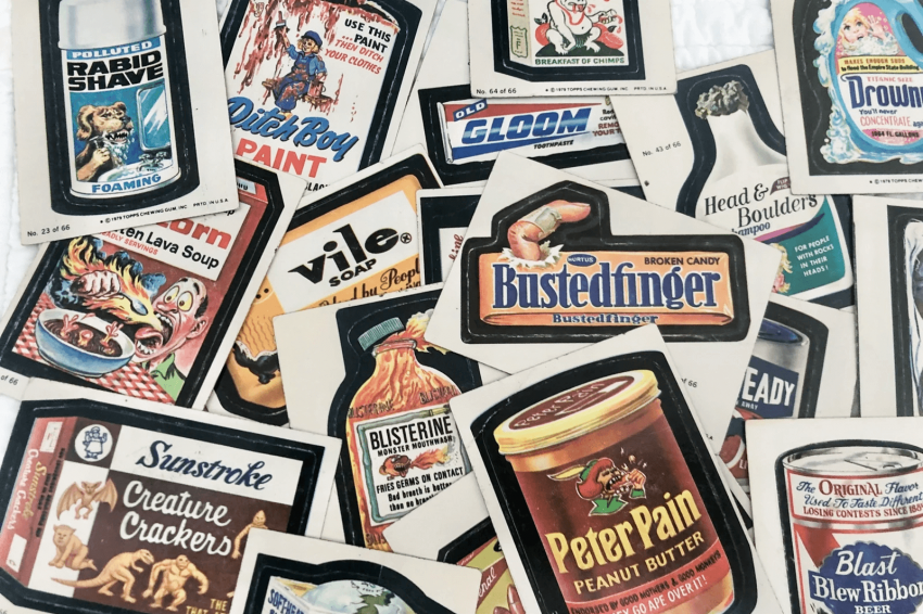 7 Vintage Wacky Pack Stickers & What They're Worth | LoveToKnow
