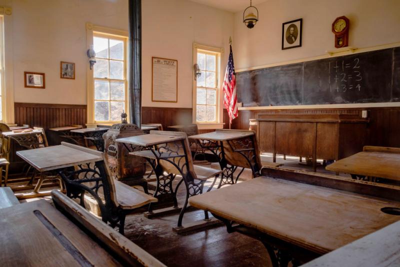 The Antique School Desk and Its Role in Education | LoveToKnow