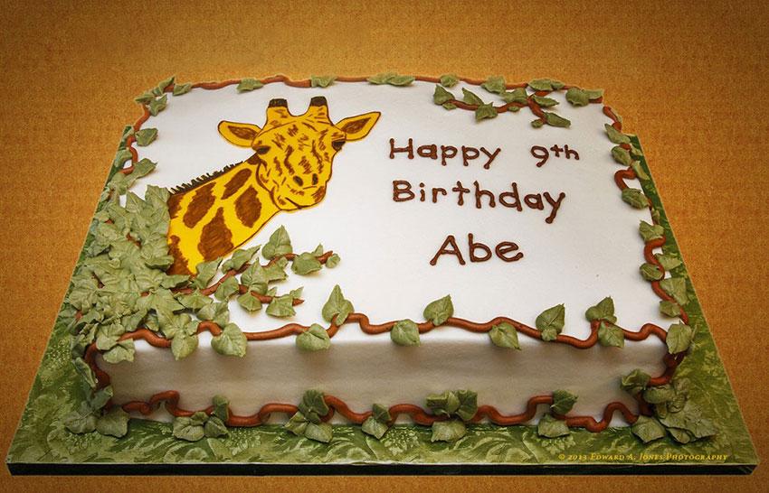 Giraffe Cake Designs [Slideshow]