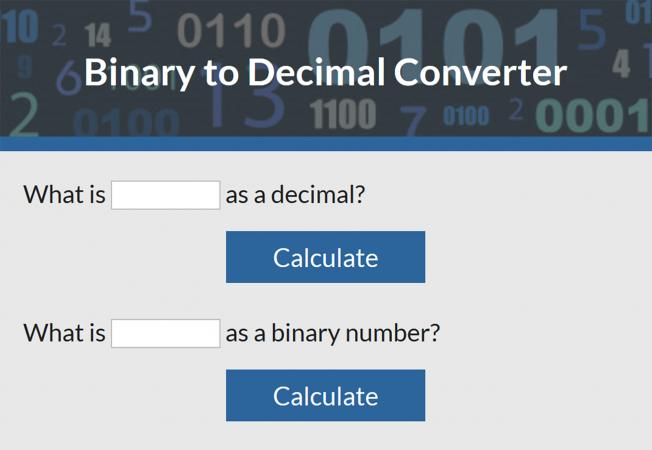 Binary to Decimal Converter | LoveToKnow