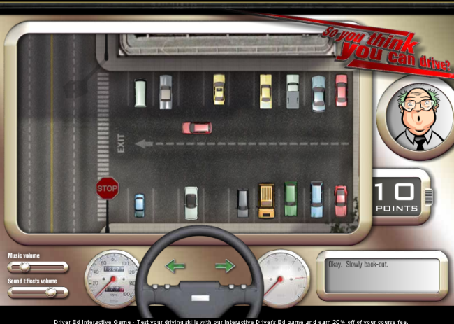 Drivers Ed Car Game | LoveToKnow