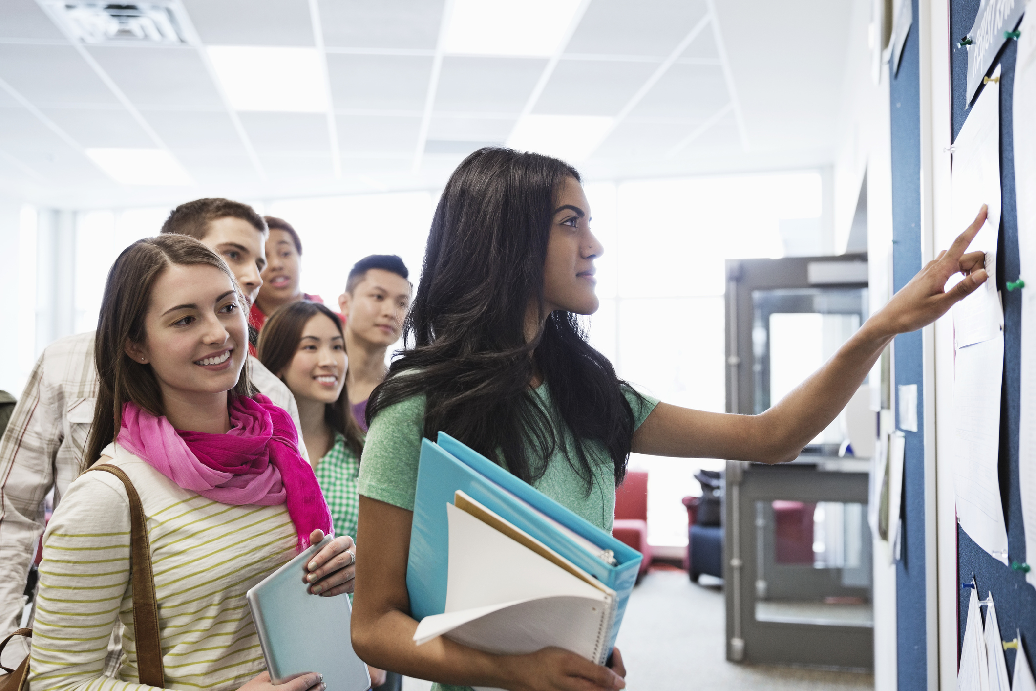 Handing Out Flyers Clipart School