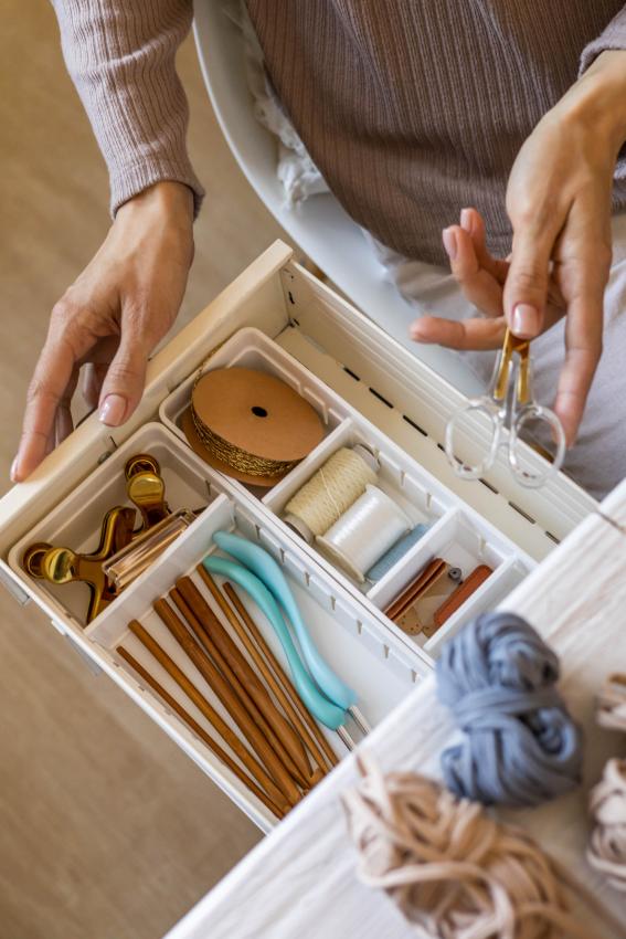 25 Arts & Craft Storage Ideas for a Clean Craft Room | LoveToKnow