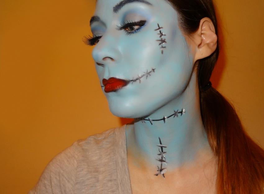 Recreate Sally's Makeup From The Nightmare Before Christmas | LoveToKnow