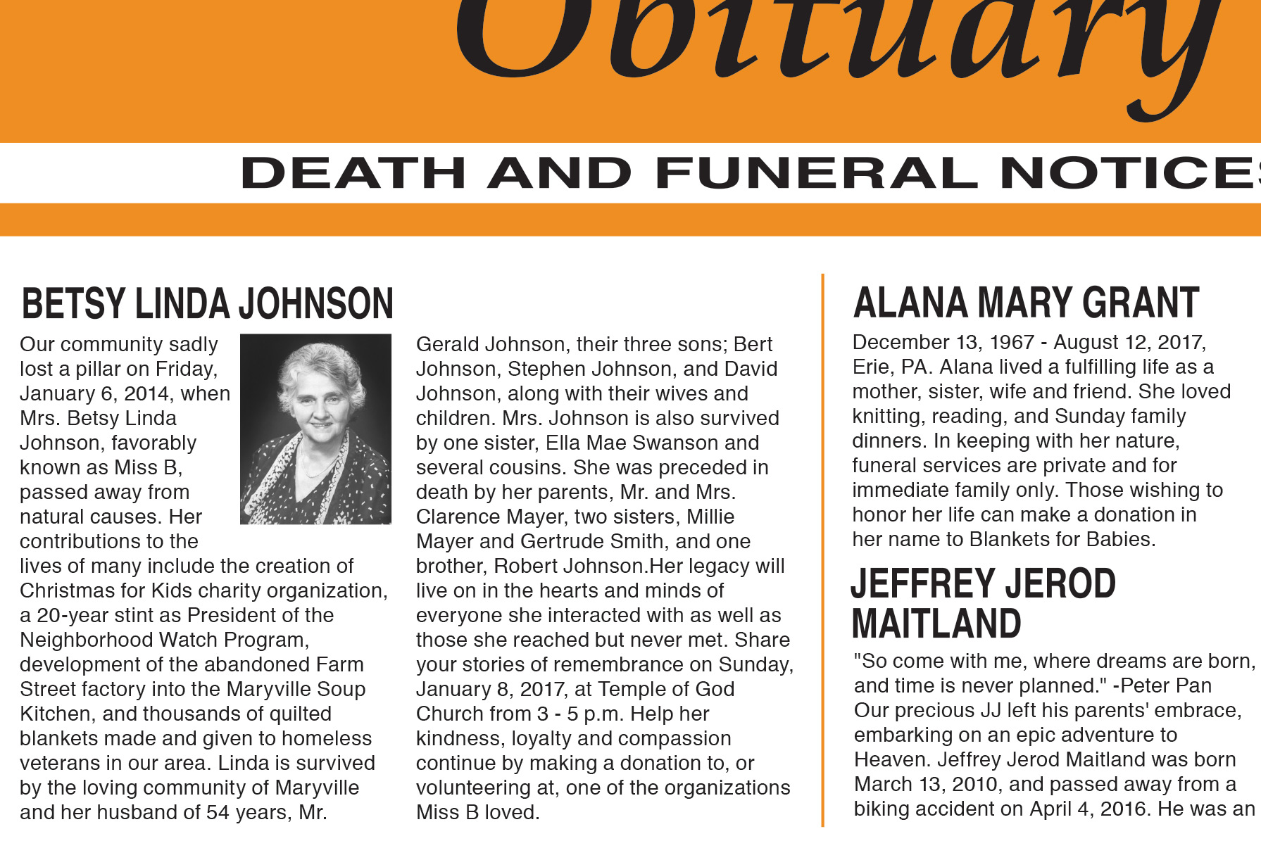 Funeral Notice Wording Rafa