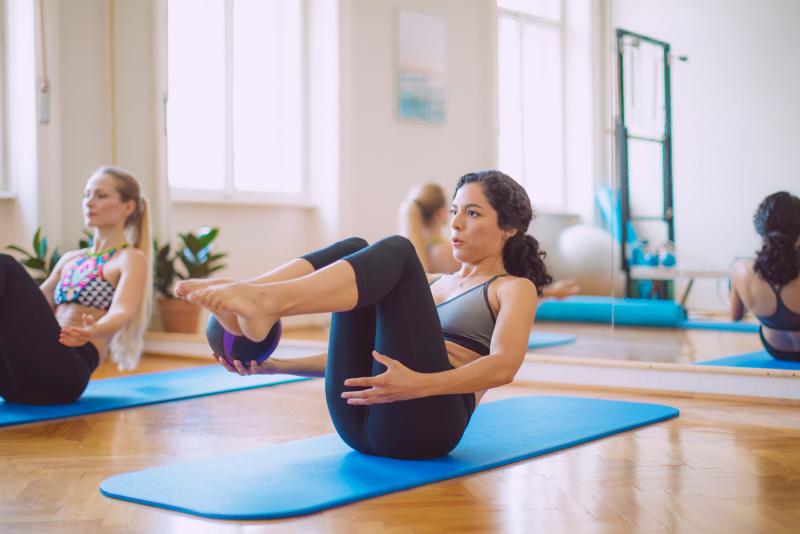 Pilates Sample Exercises Pictures | LoveToKnow Health & Wellness