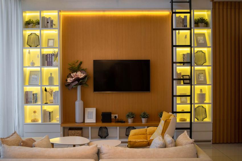 15 TV Stand Decor Ideas to Upgrade Your Entertainment Hub | LoveToKnow