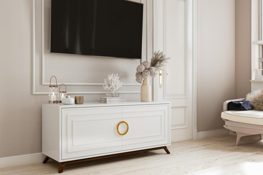 15 TV Stand Decor Ideas to Upgrade Your Entertainment Hub | LoveToKnow