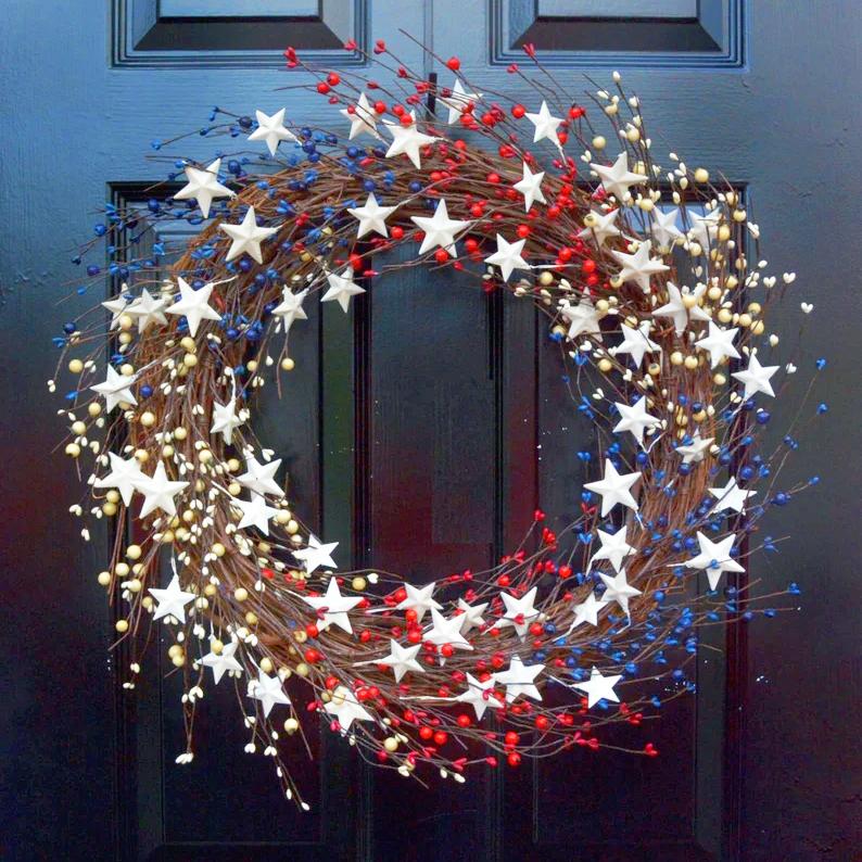 10 DIY Fourth of July Wreaths That Are Star-Spangled Awesome | LoveToKnow
