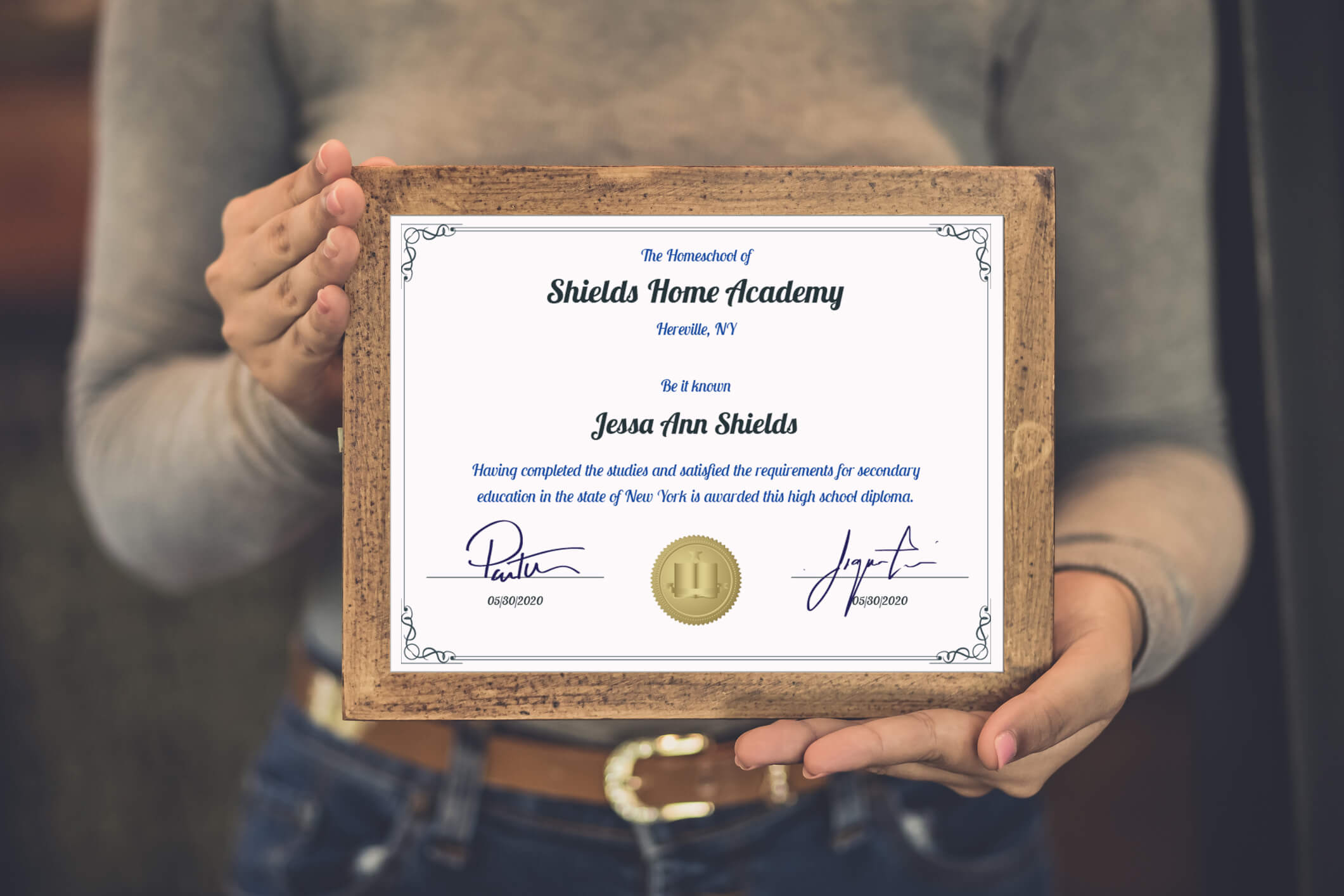 Editable Homeschool Diploma Template Review Home Co