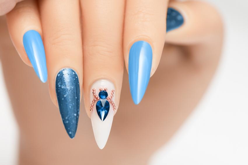 16 Fun Blue Nail Design Ideas That Blew Us Away | LoveToKnow