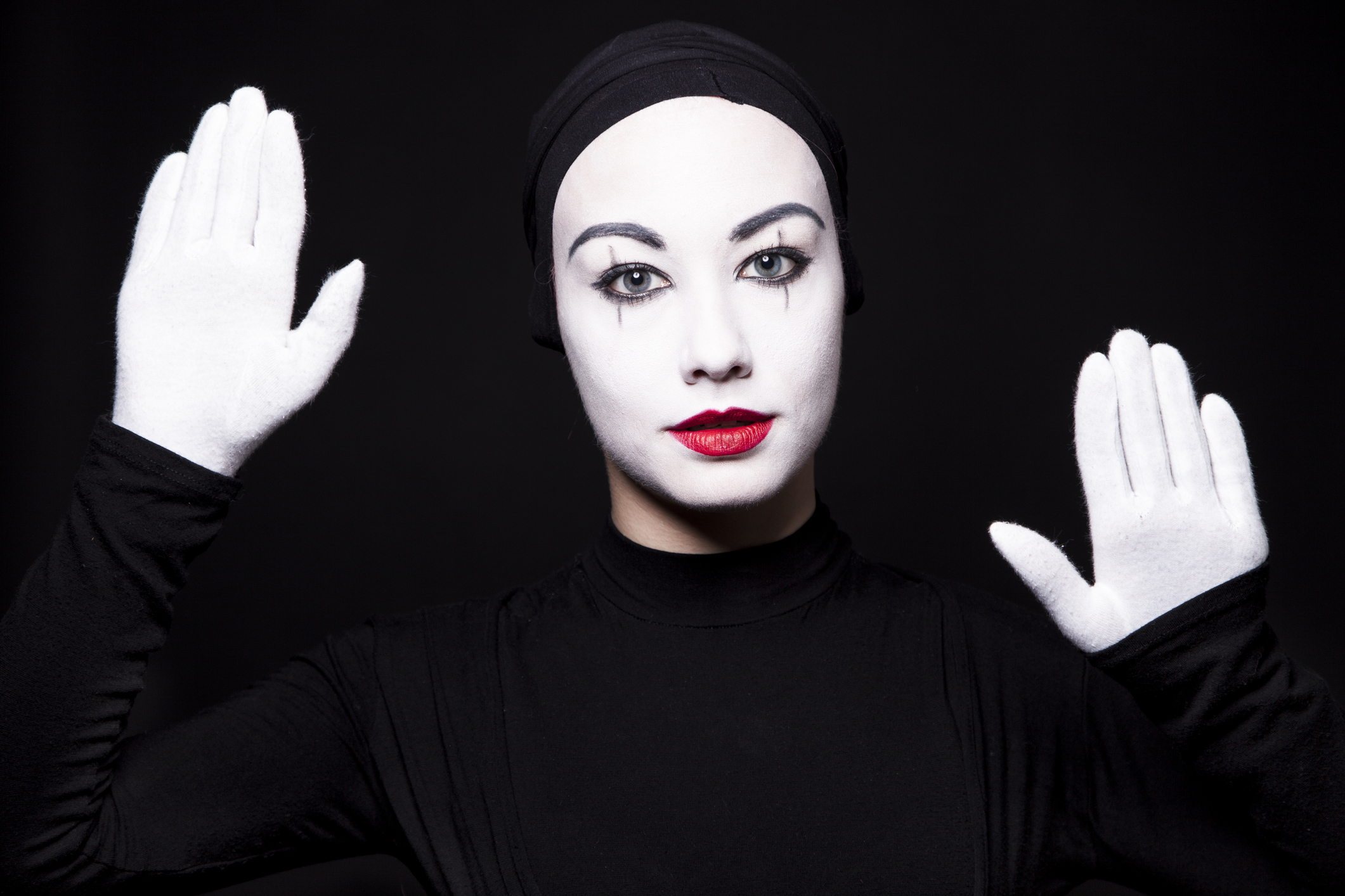 How To Do Makeup For Mime Act Makeupview co