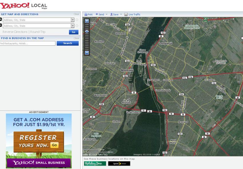 Онлайн карты Канады - ЯЗнаю