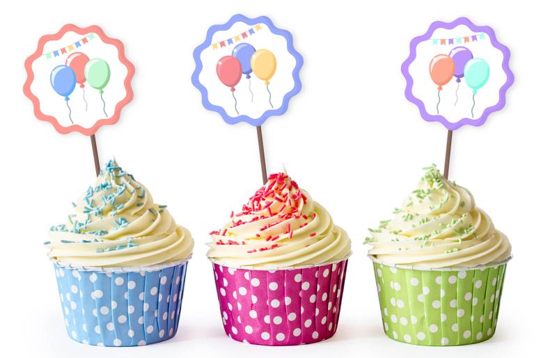 Free Printable Cupcake Toppers LoveToKnow
