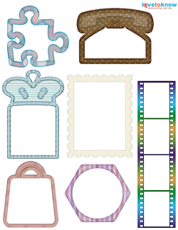Free Printable Scrapbook Frames