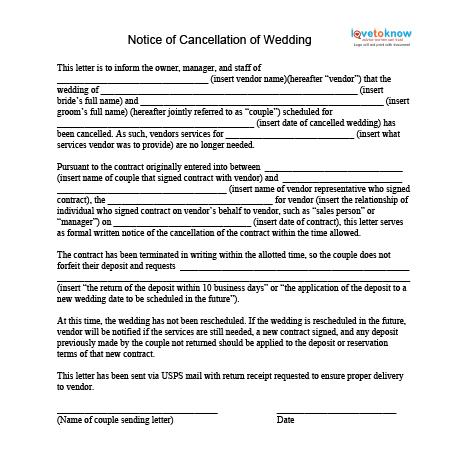 Navigating Wedding Cancellations: A Guide | LoveToKnow