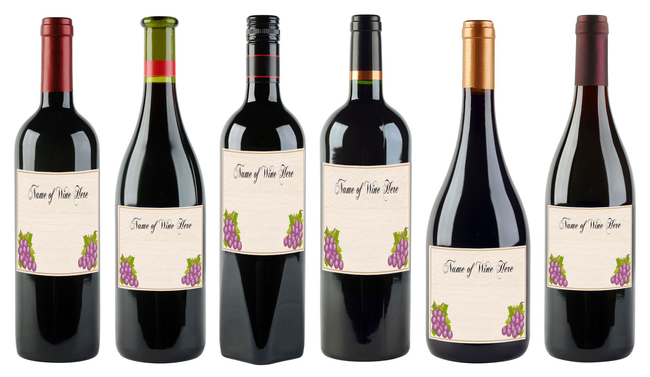 Free Wine Bottle Label Template Microsoft Word Printable Templates