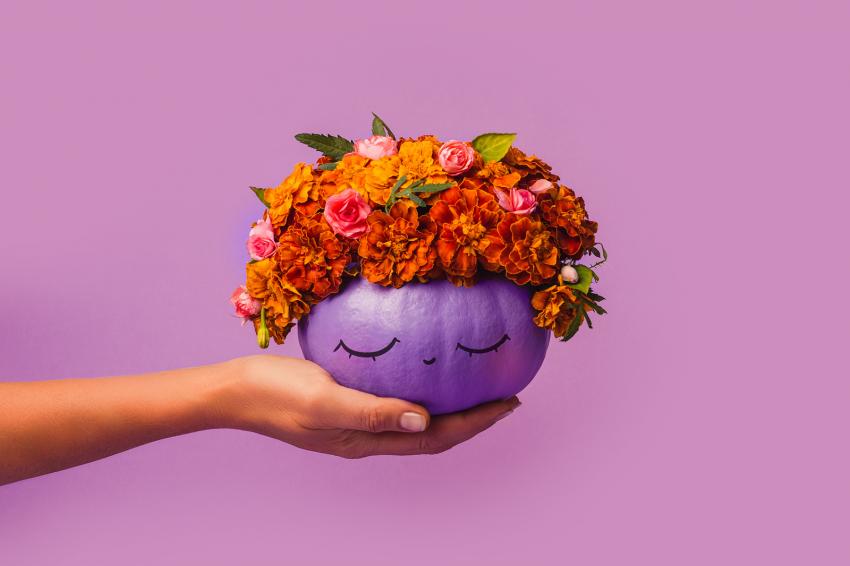 18 No-Carve Pumpkin Decorating Ideas to Spark Fall Creativity | LoveToKnow