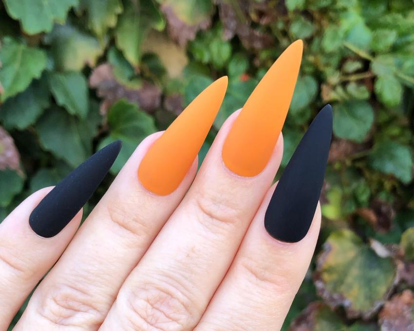 16 Gorgeous Orange Nail Ideas to Add Some Spice to Your Manicure ...