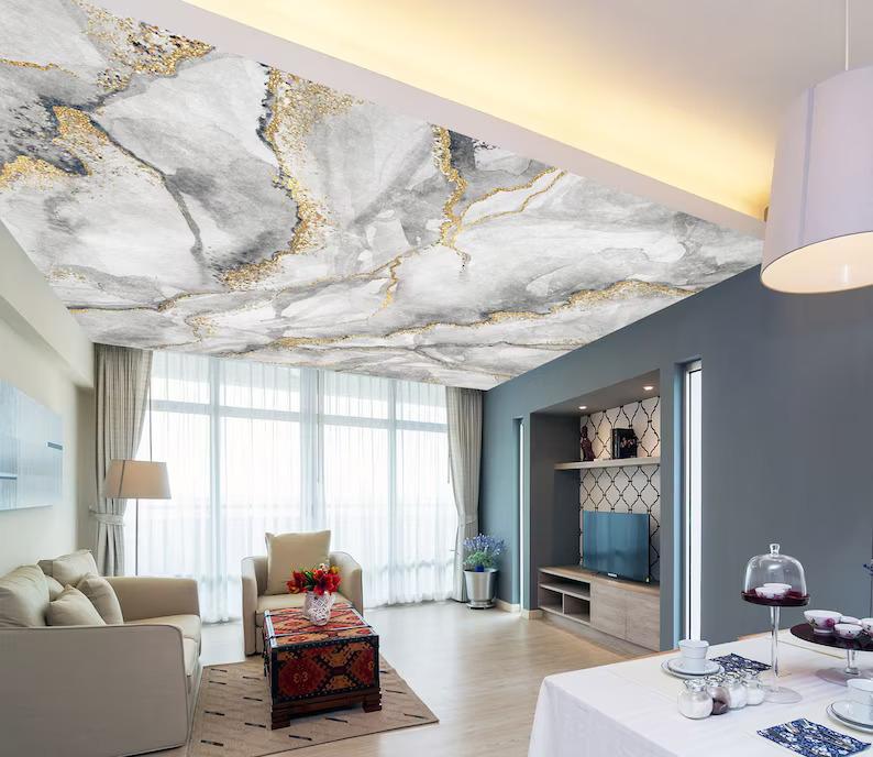 21 Ceiling Wallpaper Ideas to Take Your Style to New Heights | LoveToKnow