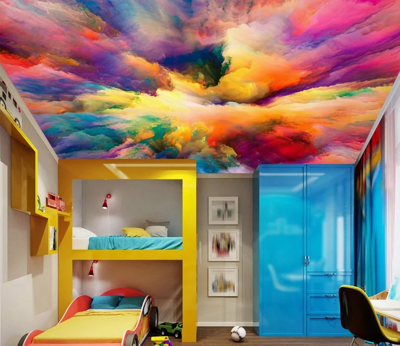 21 Ceiling Wallpaper Ideas to Take Your Style to New Heights | LoveToKnow