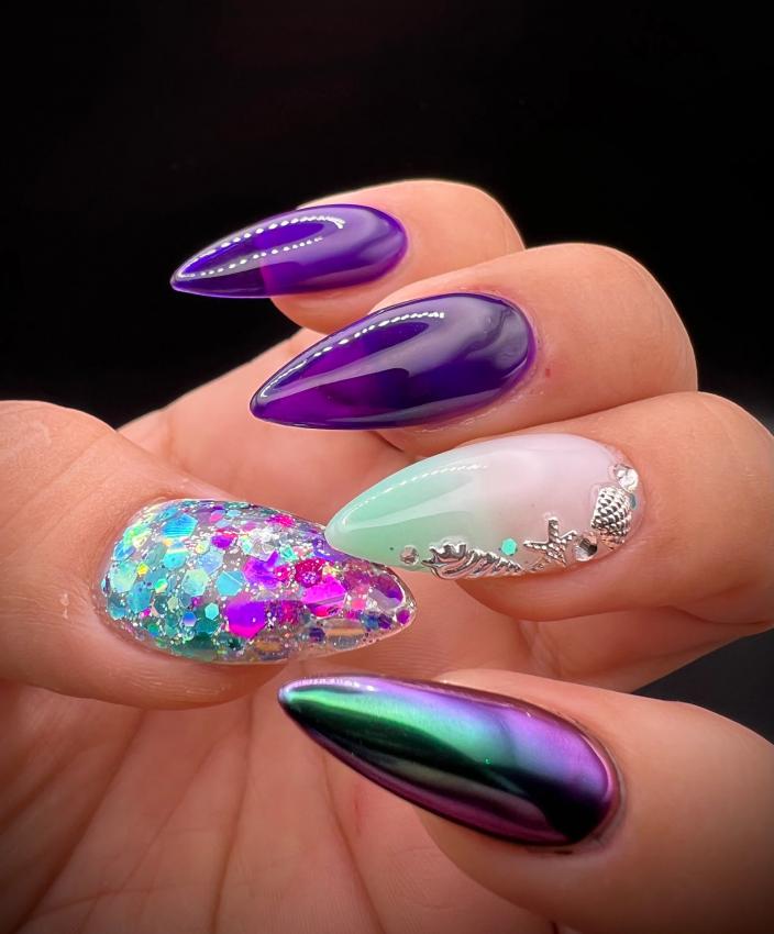 11 Mesmerizing Metallic Nails to Lean Into Luxurious Style | LoveToKnow