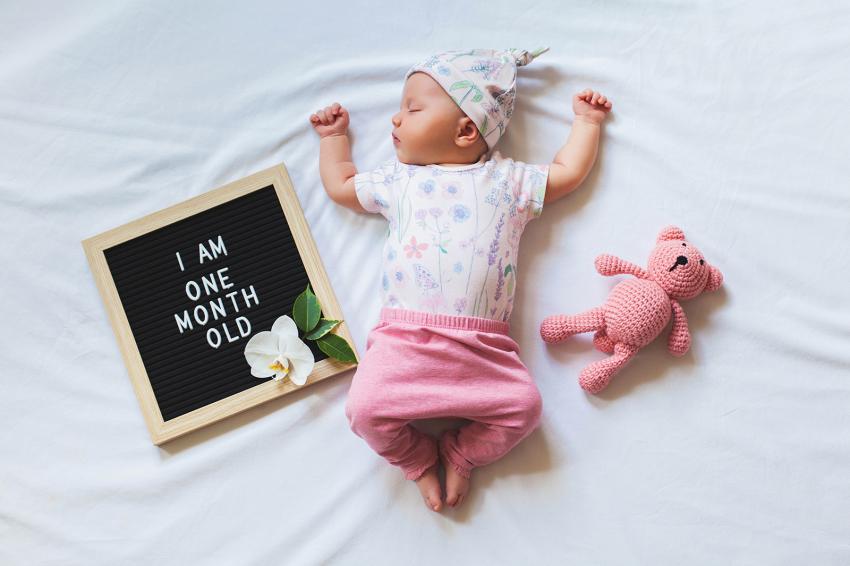 15 Creative Monthly Milestone Photo Ideas for Parents | LoveToKnow