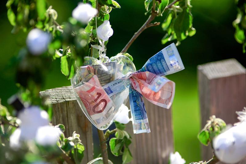 Wedding money tree poem | Beachweddingtips.com